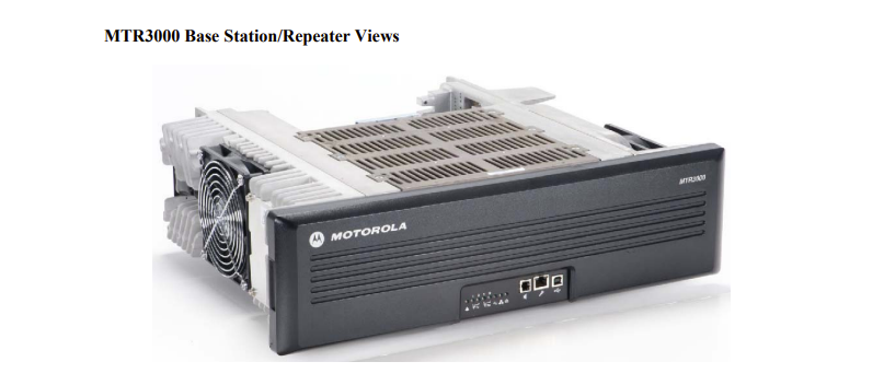 MOTOTRBO™ MTR3000 BASE STATION/REPEATER | October 2025 | A To Z ...
