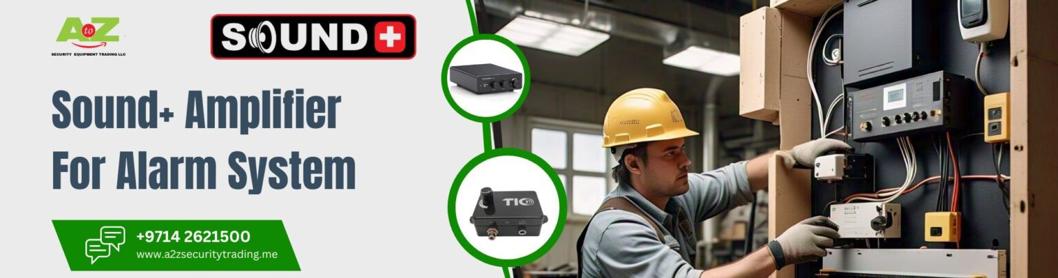 Buy Sound+ Amplifiers For Alarm System | A2z Security