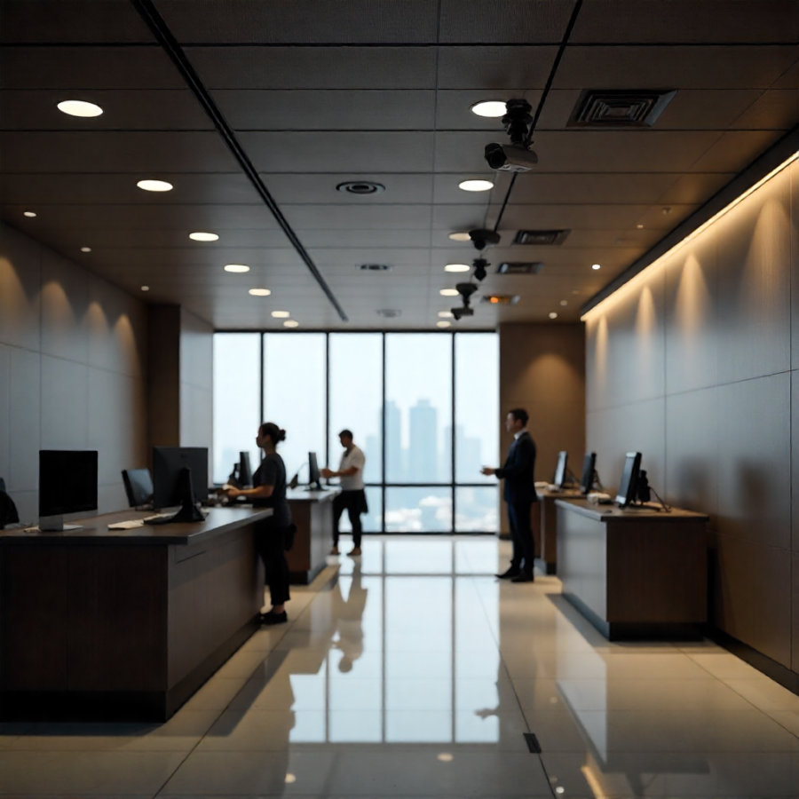 Bank Security Camera System