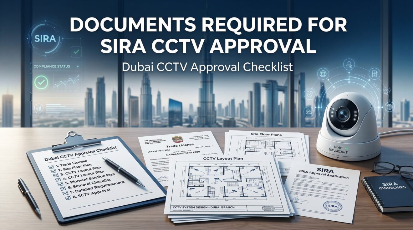 Documents Required For SIRA CCTV Approval In Dubai (Complete 2026 ...